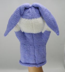 Rabbit Hand Puppet Knitting Pattern (UK & US Terms) – Knitting by Post