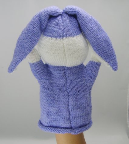 Rabbit Hand Puppet Knitting Pattern – Knitting by Post