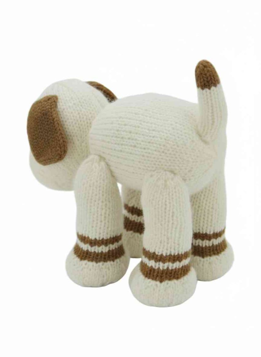 Scrumpy Dog Soft Toy Knitting Pattern (UK & US Terms) – Knitting by Post