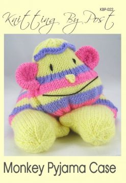 Monkey Pyjama Case Knitting Pattern – Knitting by Post