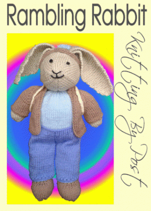 Rambling Rabbit Knitting Pattern – Knitting by Post