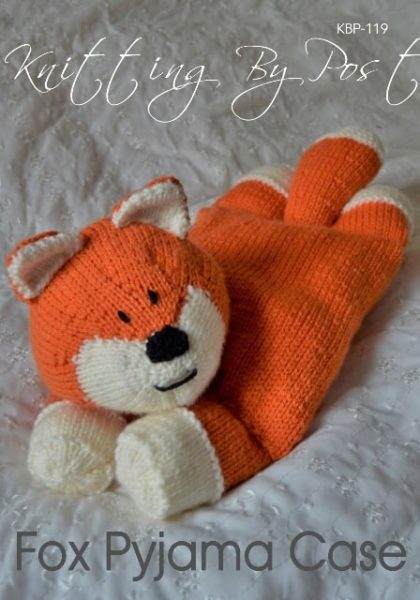Fox Pyjama Case Knitting Pattern – Knitting by Post