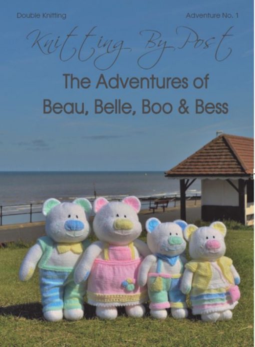 Beau, Belle, Boo and Bess Bears Booklet – Knitting by Post
