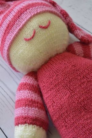 Easy Knit Dolly Soft Toy Knitting Pattern – Knitting by Post