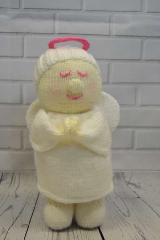 Festive Friends – Angel Knitting Pattern – Knitting by Post