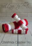Christmas Cracker Trio Knitting Pattern (UK & US Terms) – Knitting by Post