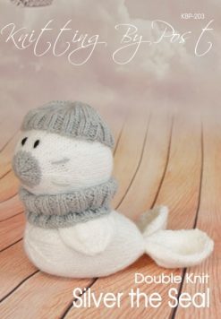 Silver the Seal Knitting Pattern (UK & US Terms) – Knitting by Post