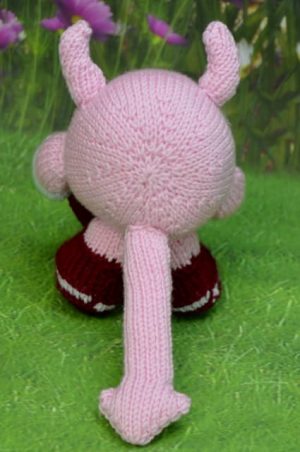 Little Pink Devil Knitting Pattern – Knitting by Post