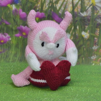 Little Pink Devil Knitting Pattern – Knitting by Post