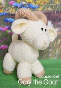 Gary the Goat Knitting Pattern – Knitting by Post