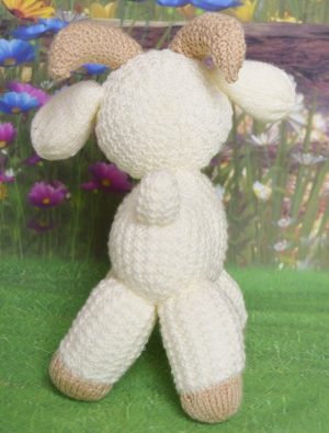 Gary the Goat Knitting Pattern – Knitting by Post