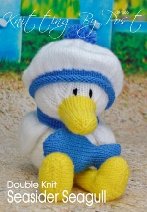 Seasider Seagull Knitting Pattern – Knitting by Post