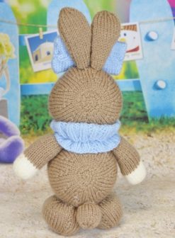 Bertie the Bunny Knitting Pattern (UK & US Terms) – Knitting by Post