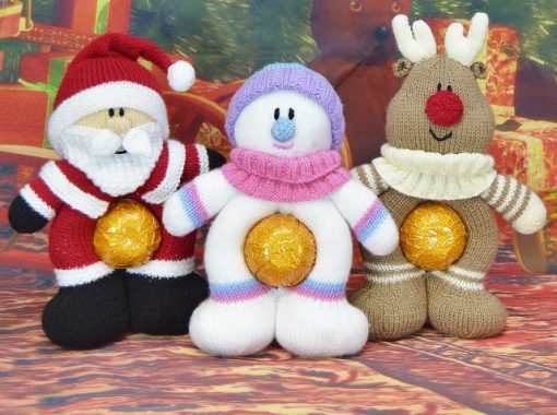 Chocolate Orange Snowman Knitting Pattern (UK & US Terms) – Knitting by ...