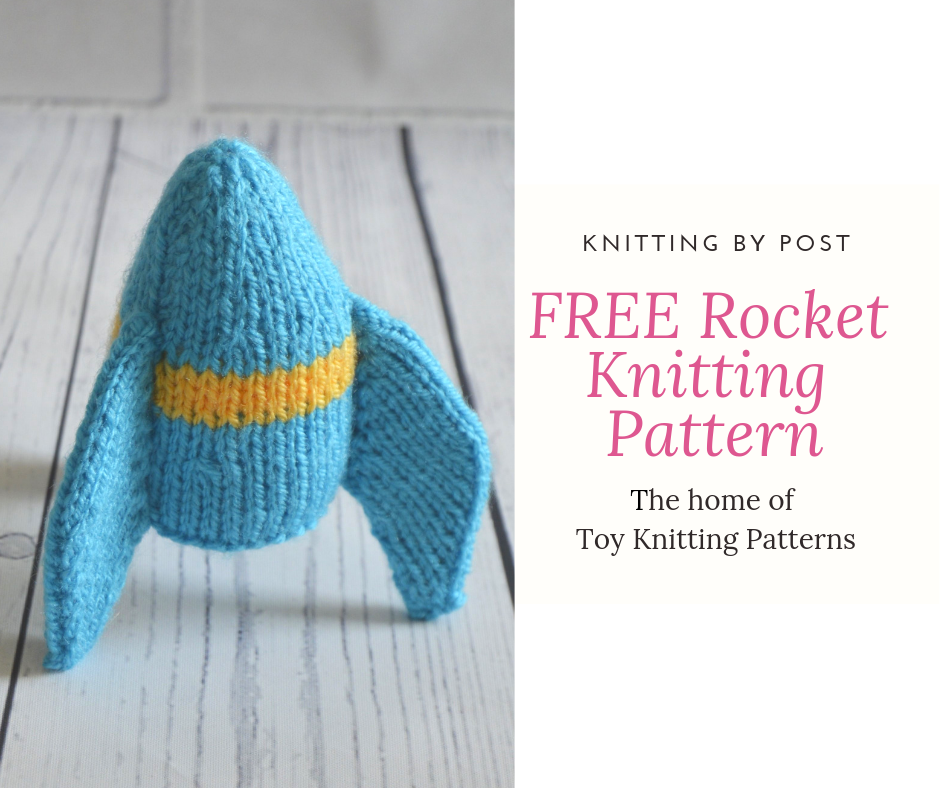 FREE Rocket Knitting Pattern – Knitting by Post