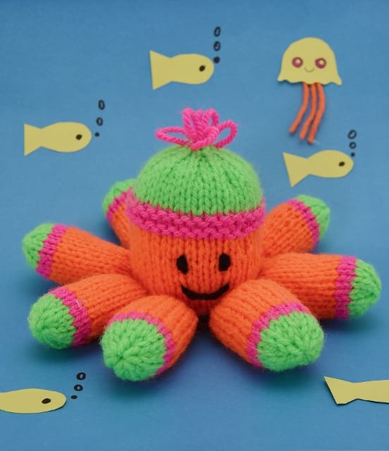 FREE Octopus Knitting Pattern – Knitting by Post