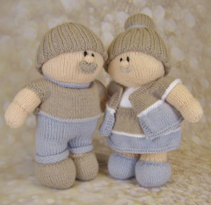 Grandma Knitting Pattern (UK & US Terms) – Knitting by Post