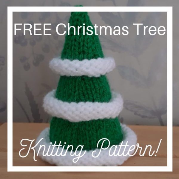 FREE Mini Christmas Tree Knitting Pattern – Knitting by Post