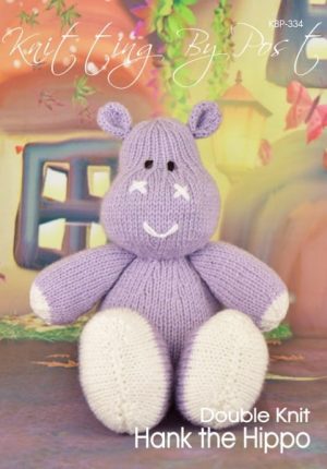Hank the Hippo Knitting Pattern – Knitting by Post