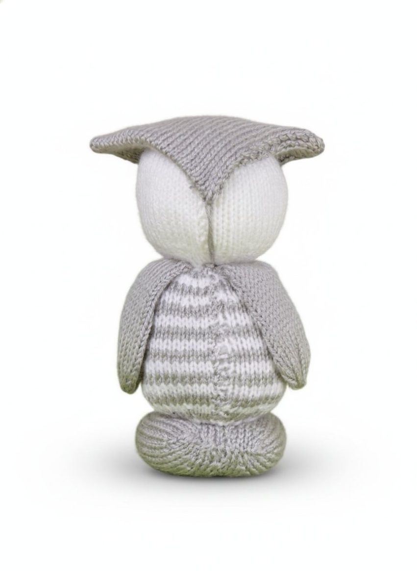 Twoo the Owl Knitting Pattern (UK & US Terms) – Knitting by Post