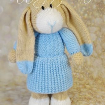 Buttercup Ballet Bunny Rabbit Knitting Pattern – Knitting Patterns