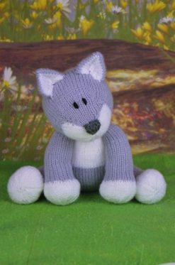 Wolf Knitting Pattern – Knitting by Post