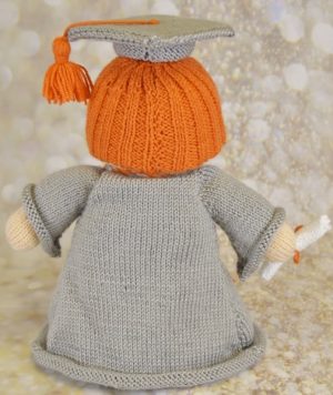 Graduation Doll Knitting Pattern – Knitting by Post