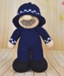 Policeman Knitting Pattern (UK & US Terms) – Knitting by Post