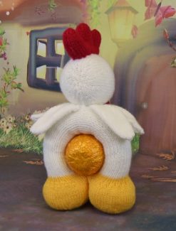 Choc-a-Doodle-Doo Knitting Pattern (UK & US Terms) – Knitting by Post