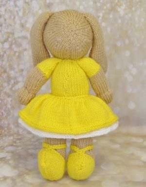 Buttercup Ballet Bunny Rabbit Knitting Pattern – Knitting by Post