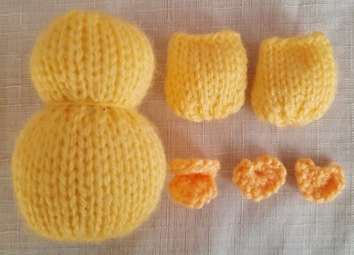 FREE Easy Easter Chick Knitting Pattern – Knitting by Post