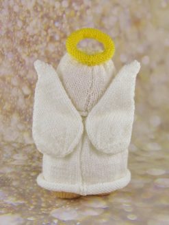 Short and Sweet Angel Knitting Pattern (UK & US Terms) – Knitting by Post