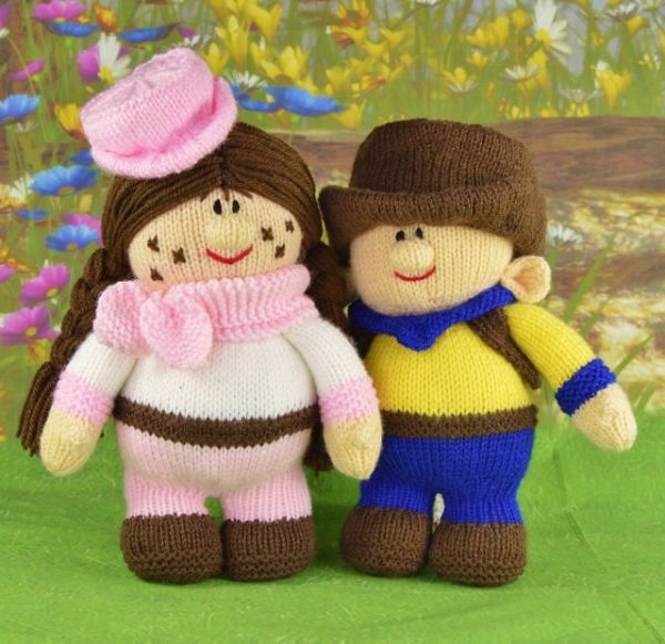 Andy the Cowboy Knitting Pattern – Knitting by Post