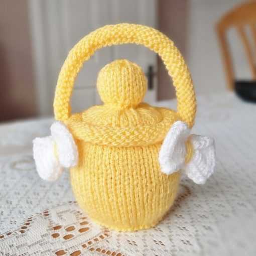 FREE Easy Chocolate Orange Easter Basket Knitting Pattern – Knitting by ...