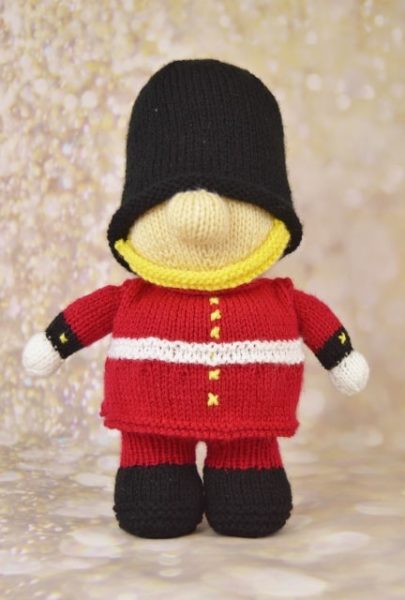 King’s Guard Toy Knitting Pattern (UK & US Terms) – Knitting by Post