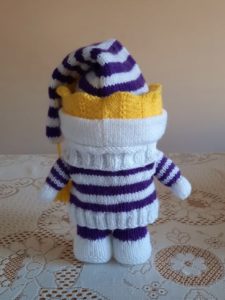King at Bed Time Toy Knitting Pattern – Knitting by Post