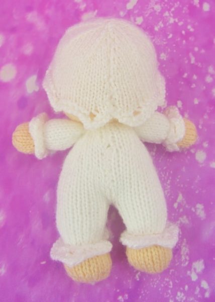 Baby Dolly Knitting Pattern (UK & US Terms) – Knitting by Post