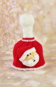 Santa Christmas Bell Knitting Pattern – Knitting by Post